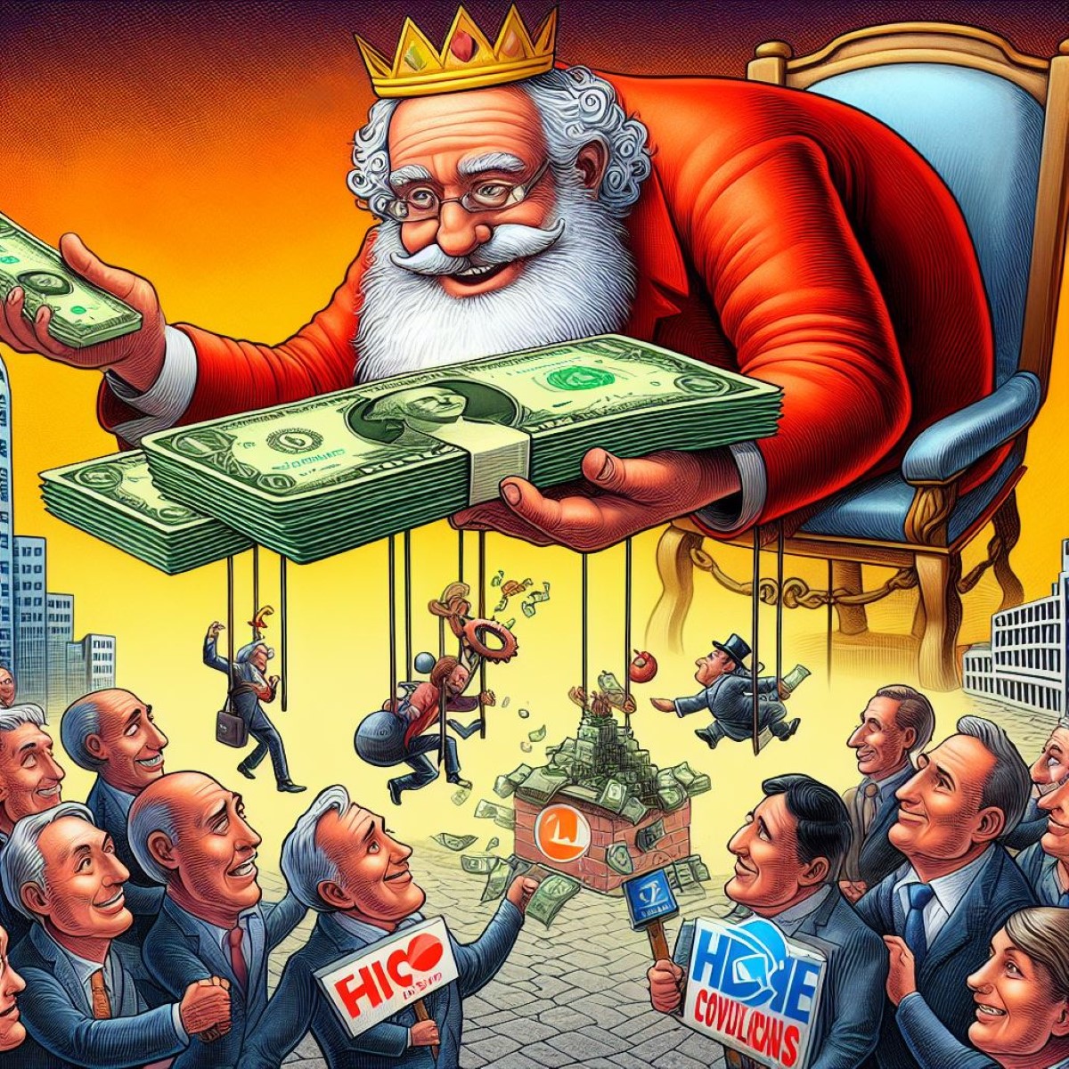 Why do rich people give money away? – God and me – this life and the next